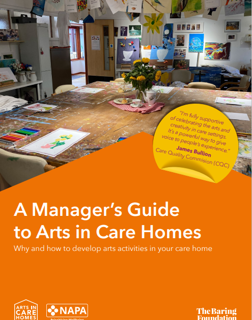A Manager's Guide to Arts in Care Homes - The Baring Foundation
