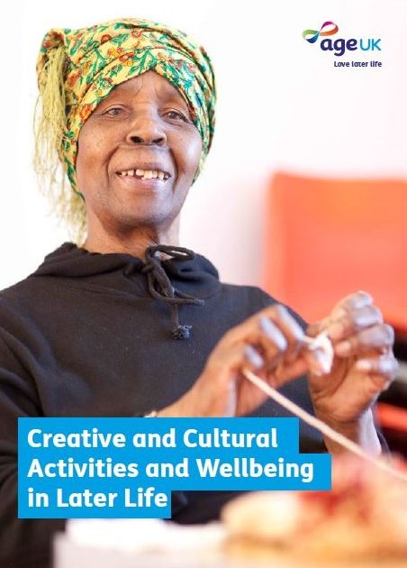 Creative and cultural activities and wellbeing in later life - The ...