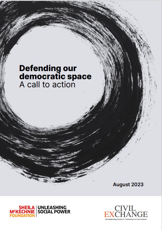 Defending democratic space - a call to action - The Baring Foundation