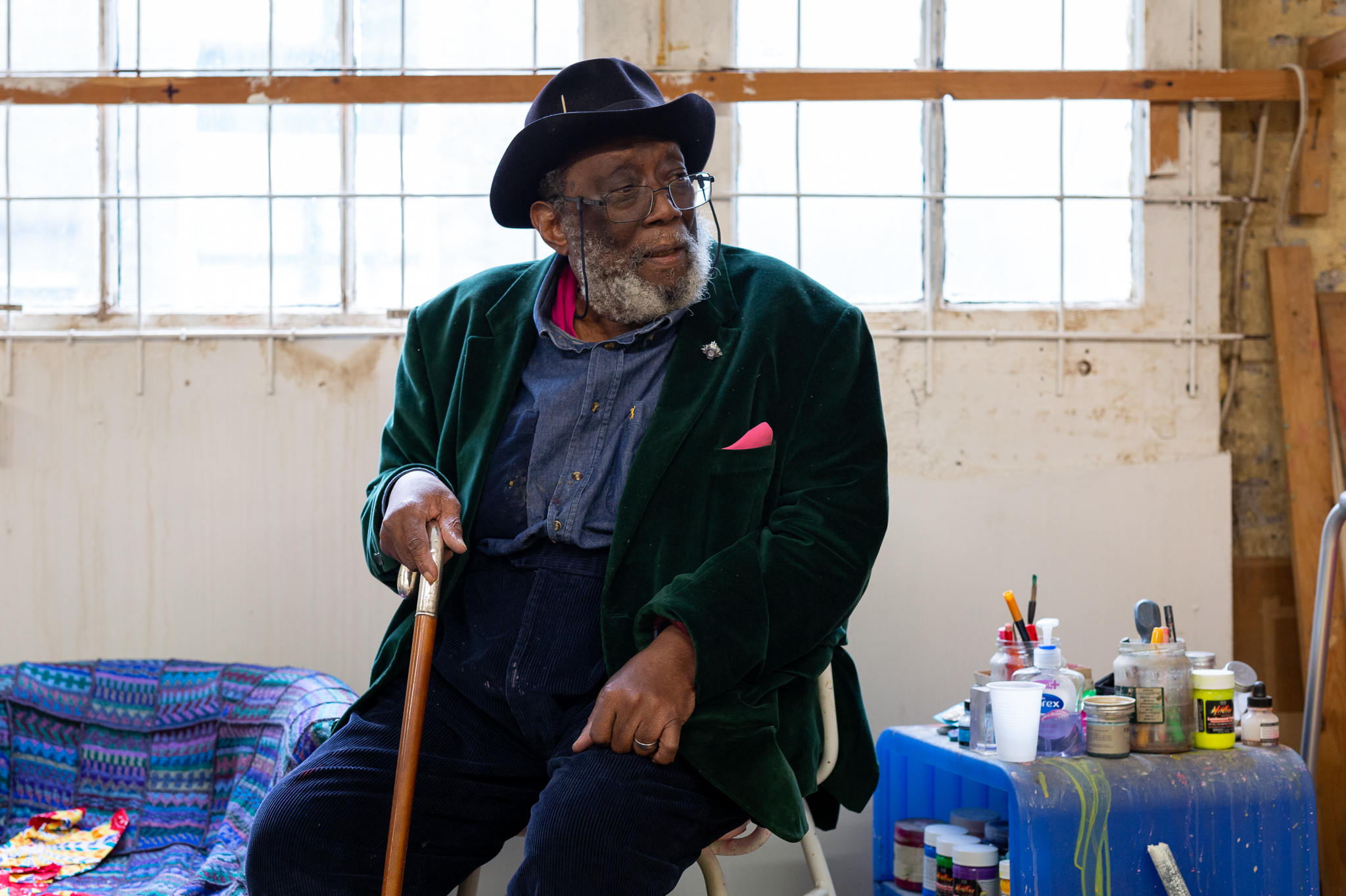 An Artist in Time: Sir Frank Bowling - The Baring Foundation