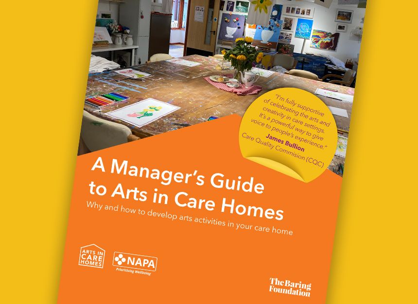 Arts and creativity: New resource for care home managers - The Baring ...